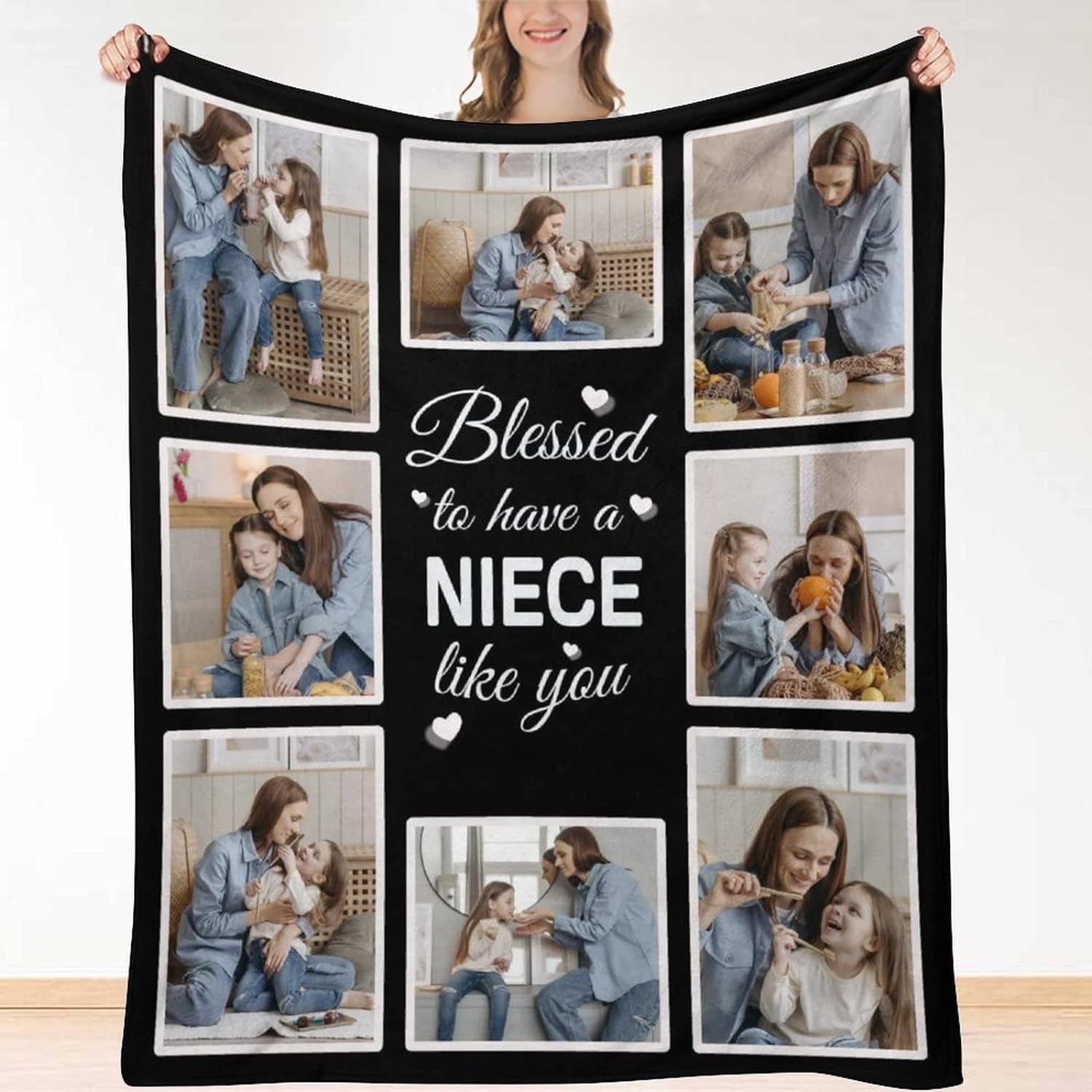 Customize Blankets with Photos,Made in USA, Shipped in 48 Hours ...