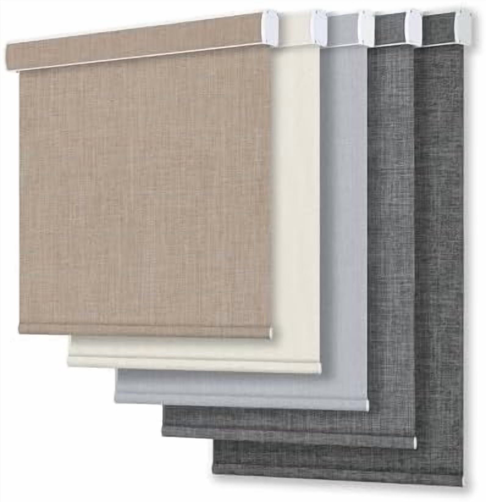 Customize Cordless Roller Shades,Blackout Blinds for Windows Thermal ...