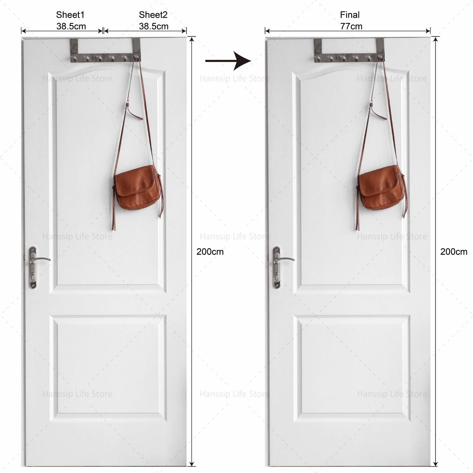 Customize Door Sticker 3D Container Pattern Wallpaper Bedroom Living ...