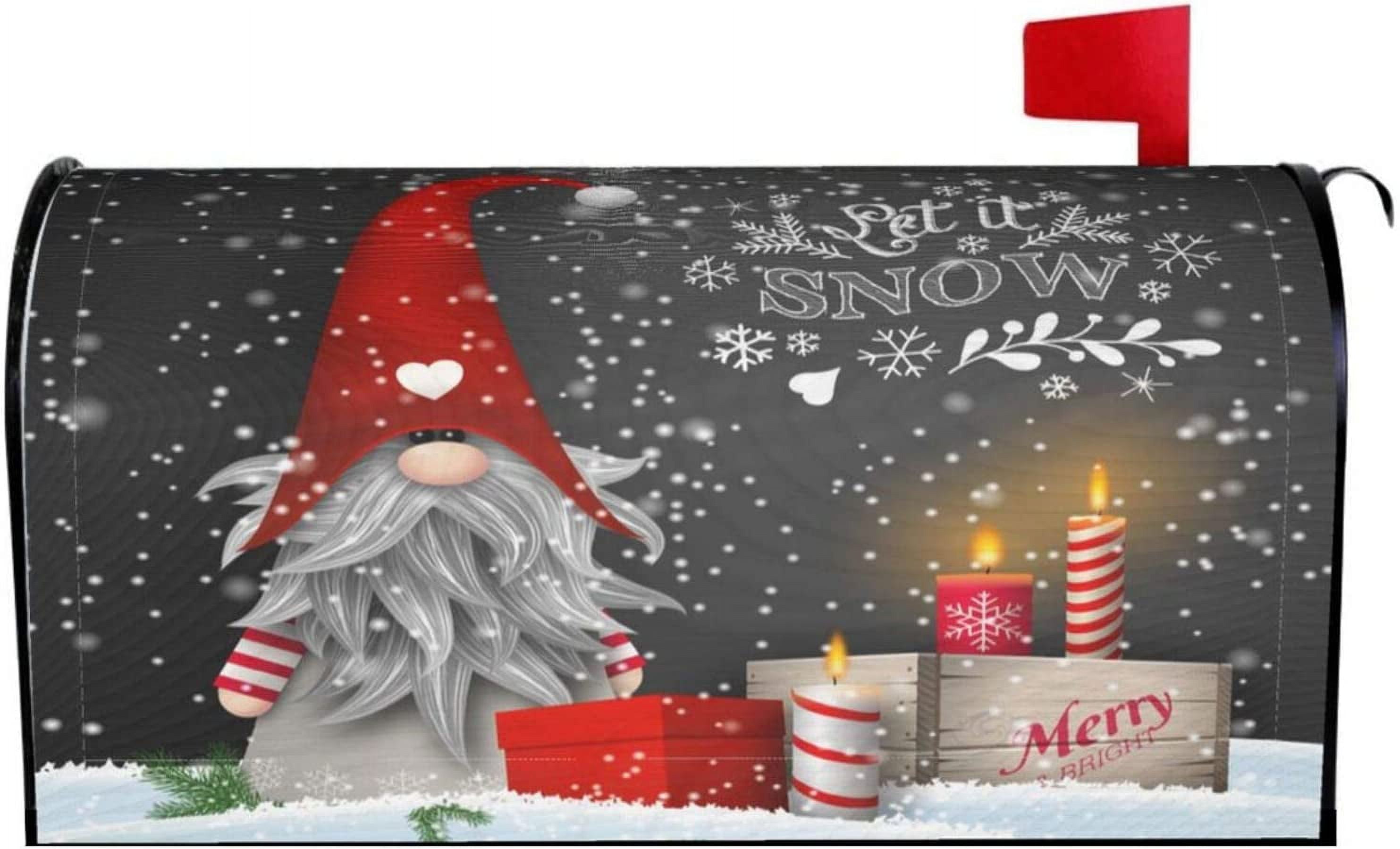 Customize Magnetic Mailbox Cover with Picture Text Custom Personalized ...