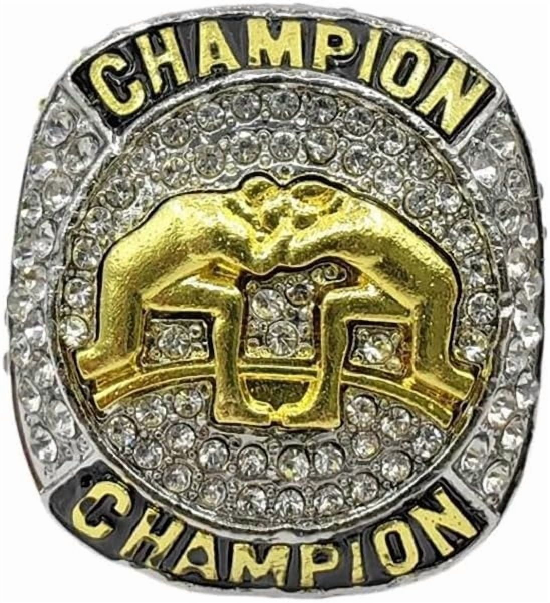 Customize Pro Wrestling Winner Championship Rings Medal Trophy Prize ...