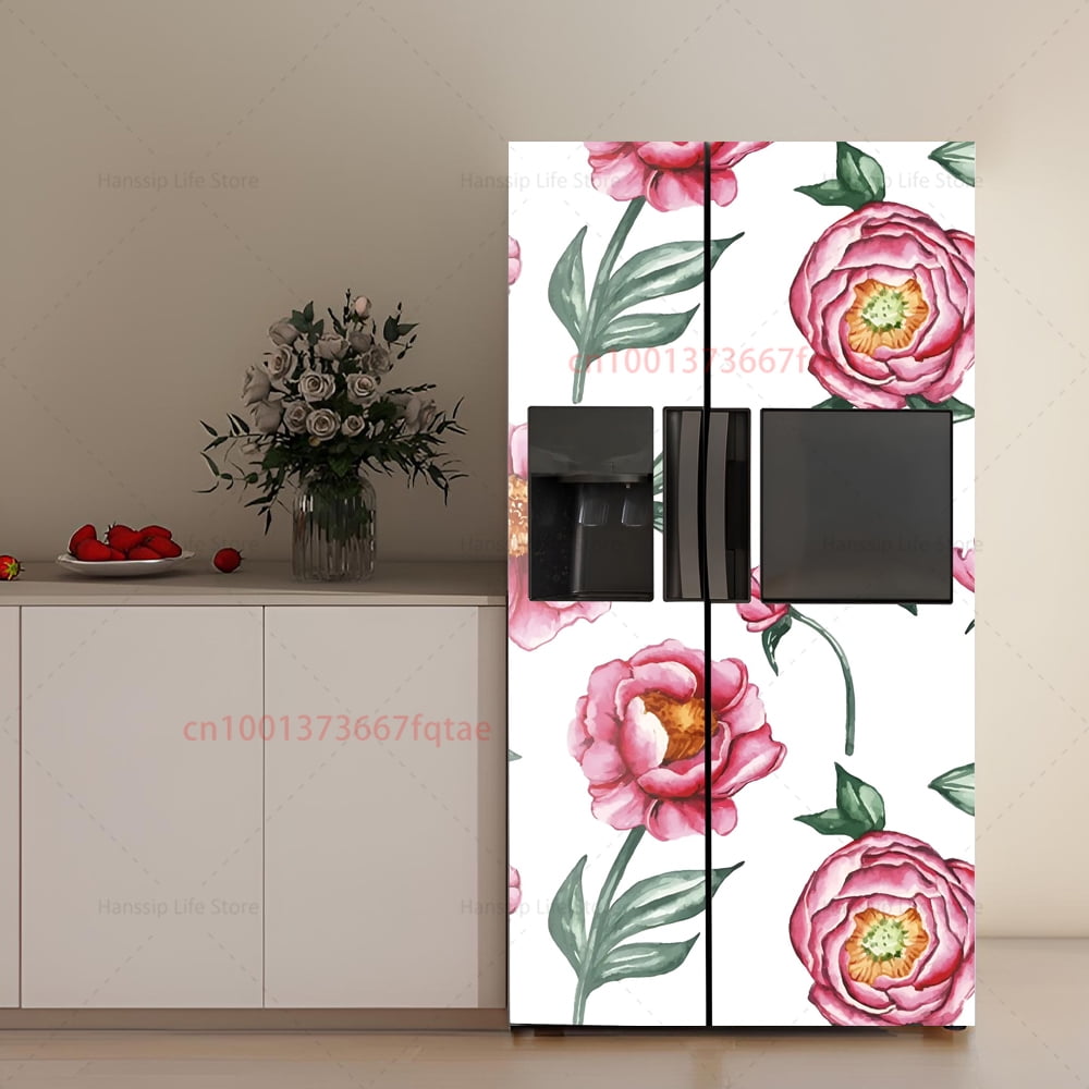 Customize Size Fridge Door Mural Wallpaper Renovation Removable PVC ...