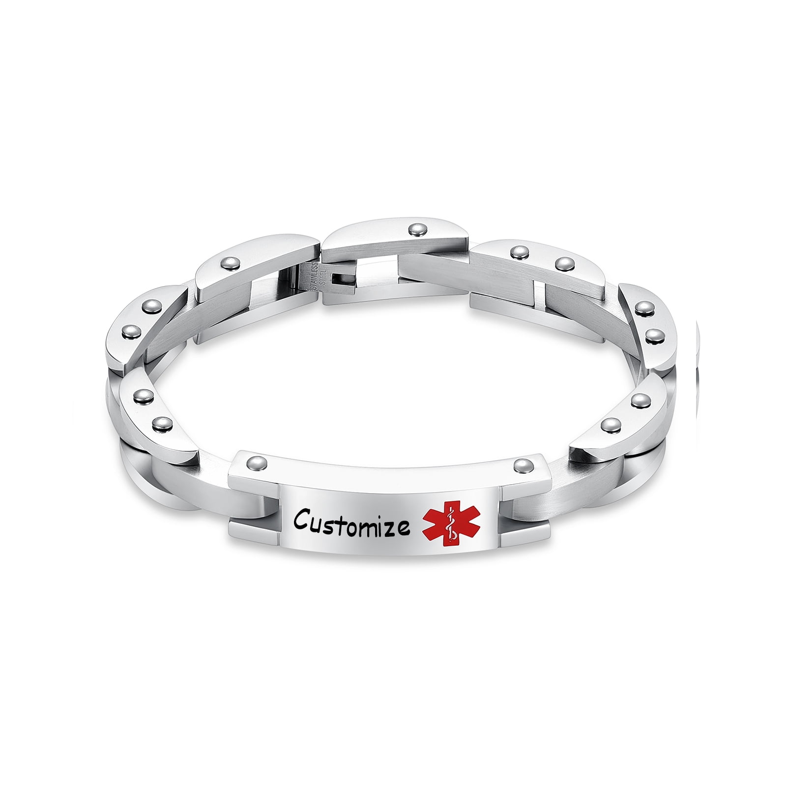 Customize Stainless Steel Cuban Link Urn Bangle Cremation Jewelry for ...