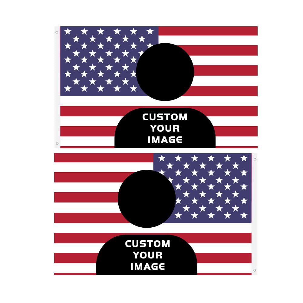 Customized 3X5 feet personalized flag HOT - Walmart.com