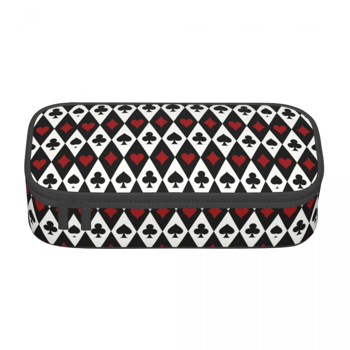 Customized Ace Of Spades Gothic Skull Poker Korean Pencil Case Gilrs ...