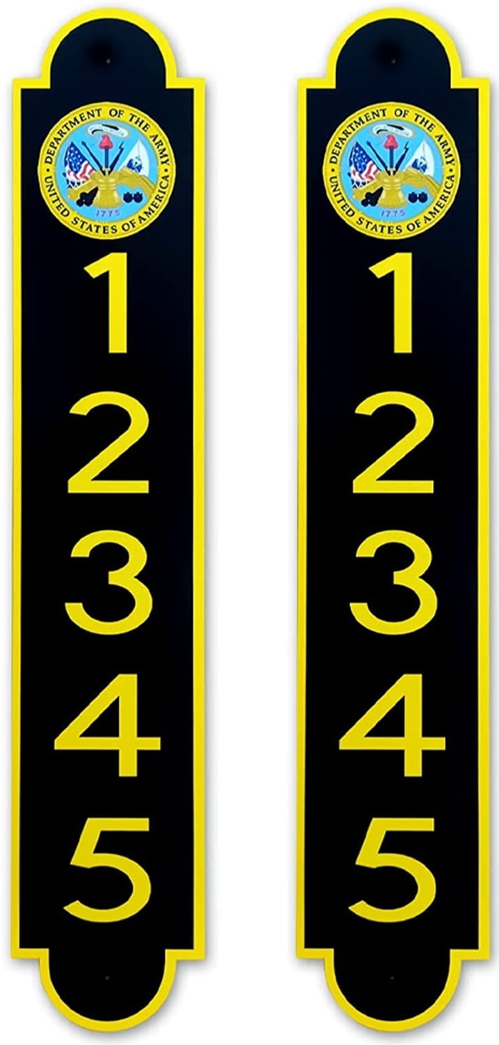 Customized Address Numbers Stickers for Outside 2 Pack, Highly ...