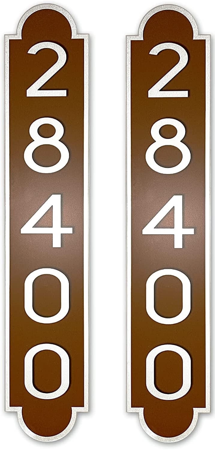 Customized Address Numbers Stickers for Outside 2 Pack, Highly ...
