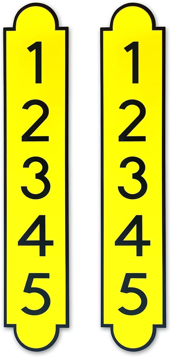 Customized Address Numbers Stickers for Outside 2 Pack, Highly ...