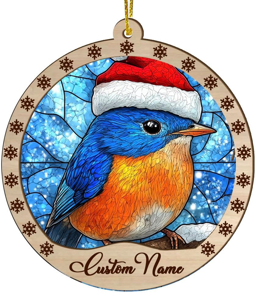 Customized Barn Swallow Stained Glass Sun Catcher, Barn Swallow ...
