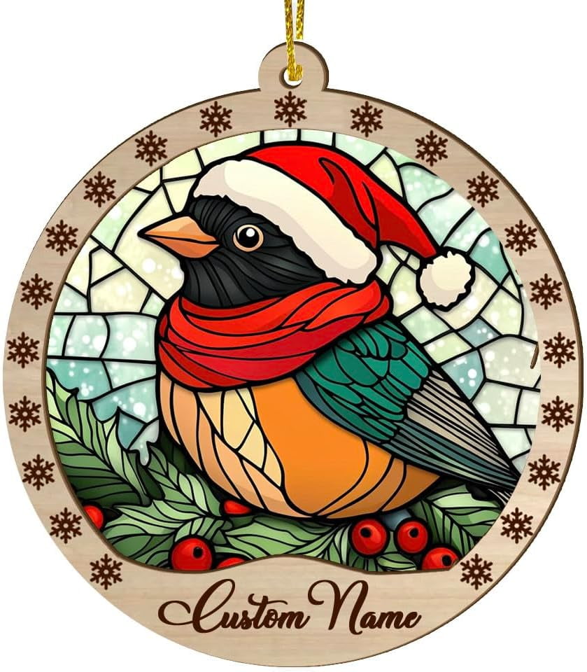 Customized Barn Swallow Stained Glass Sun Catcher, Barn Swallow ...