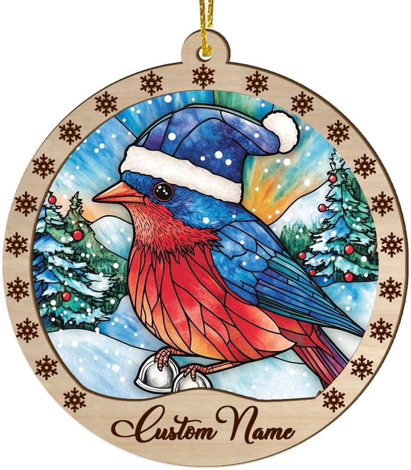 Customized Barn Swallow Stained Glass Sun Catcher, Barn Swallow ...