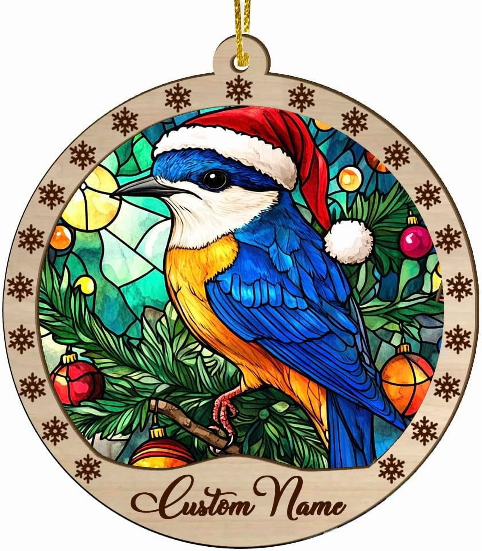 Customized Barn Swallow Stained Glass Sun Catcher, Barn Swallow ...