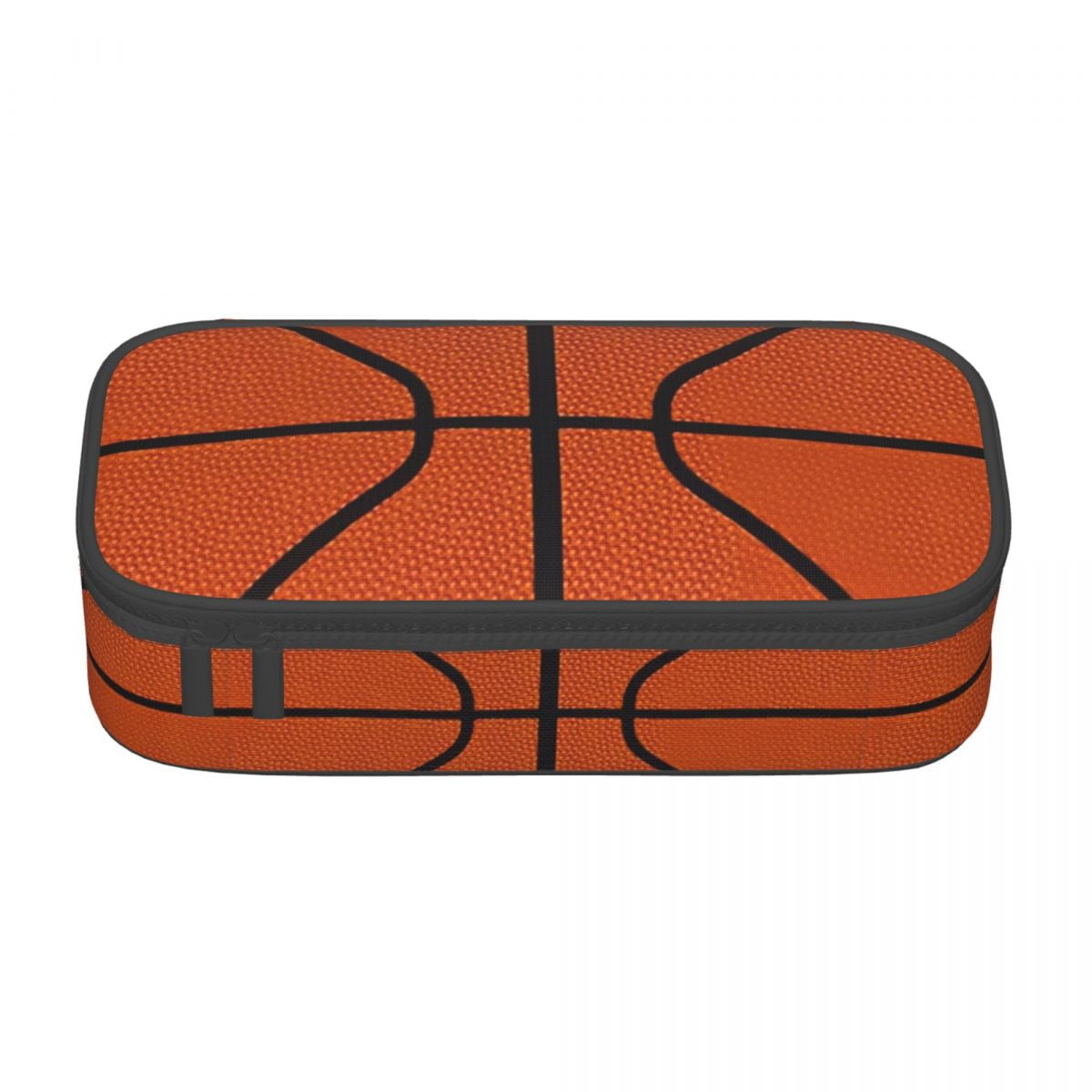 Customized Basketball Dots Round Pencil Cases Gilrs Large Storage ...