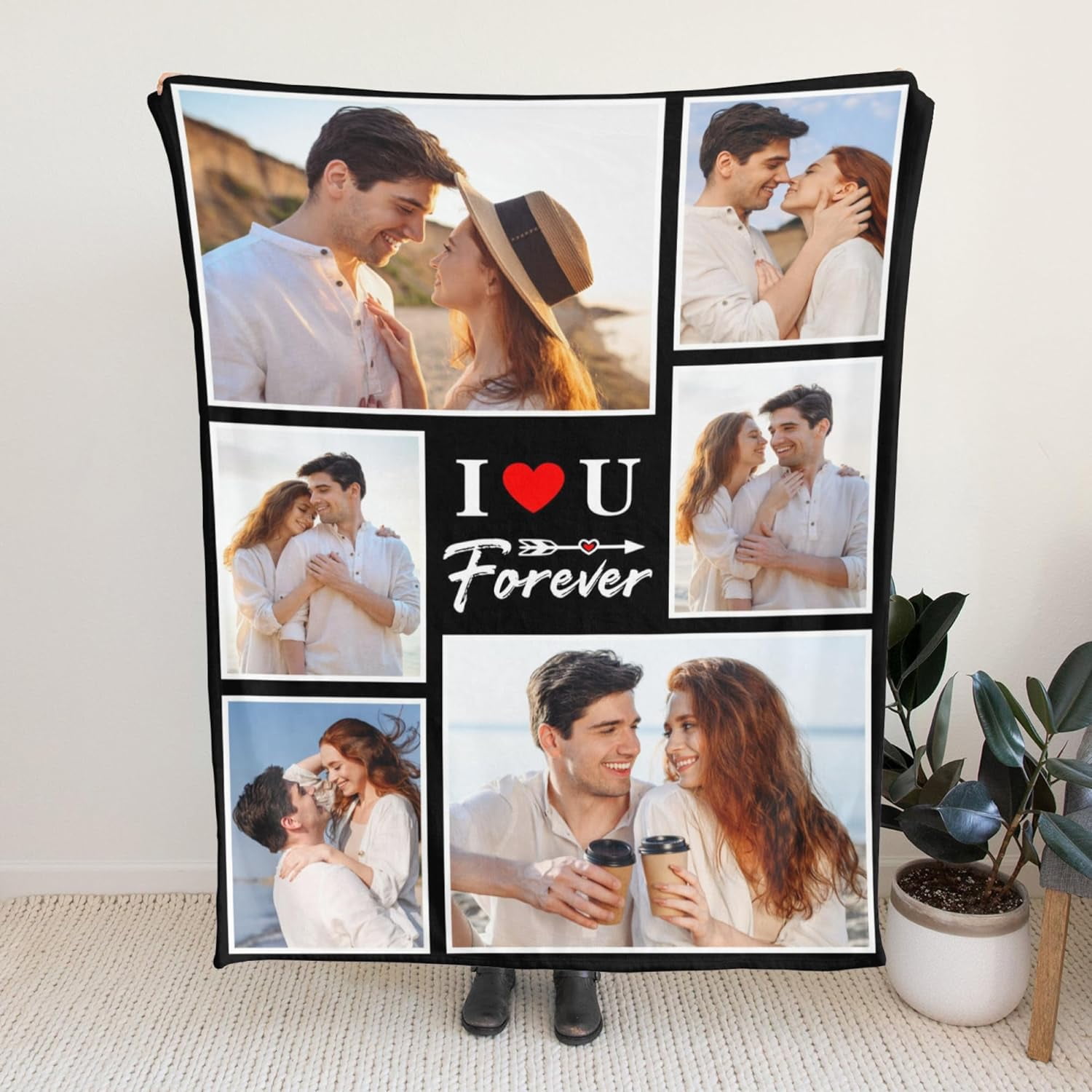 Customized Blankets with Photos for Family Memory Custom Picture ...