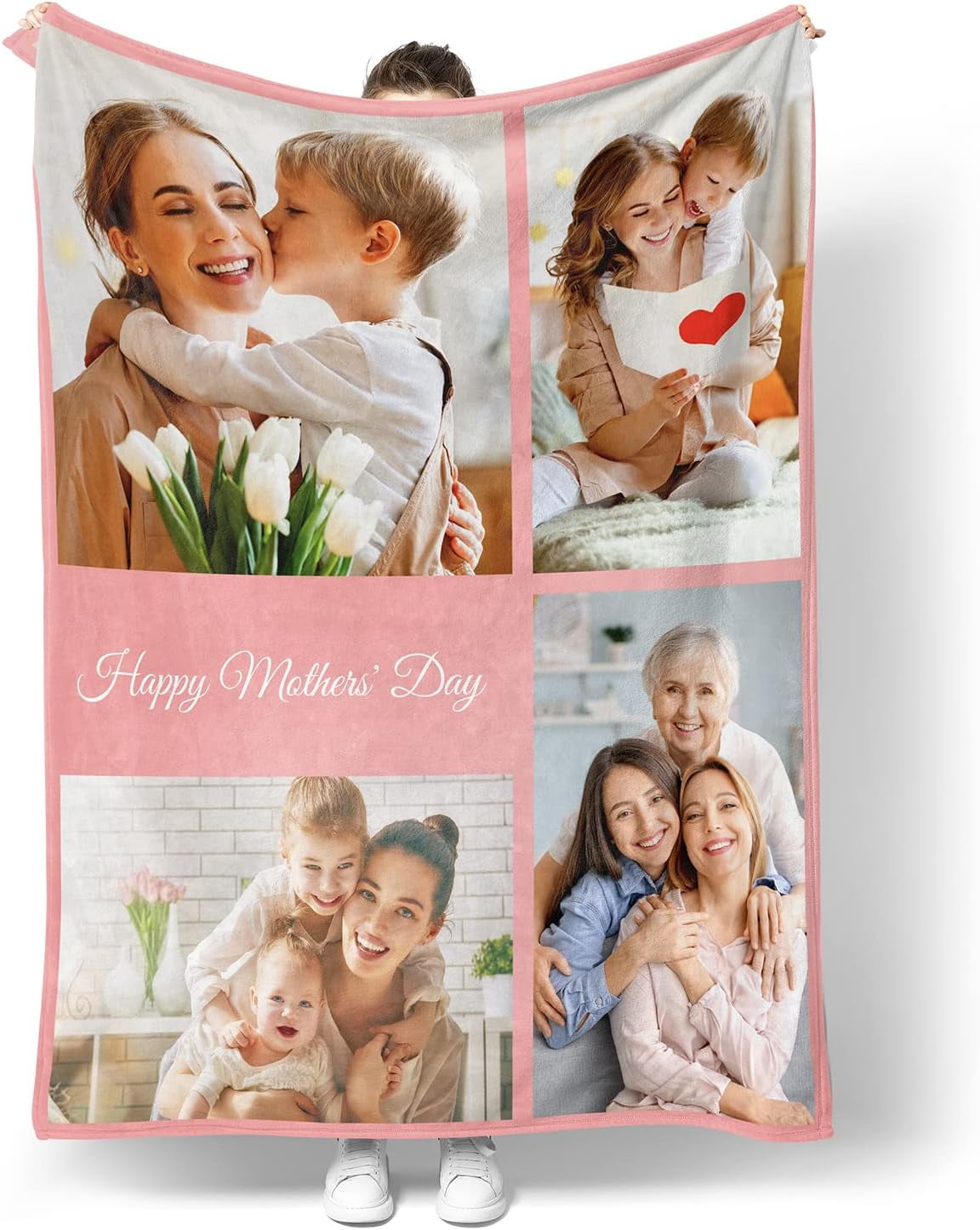 Customized Blankets with Photos Personalized Picture Collage Blanket ...