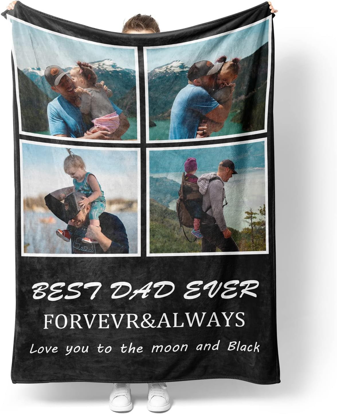 Customized Blankets with Photos Personalized Picture Collage Blanket ...