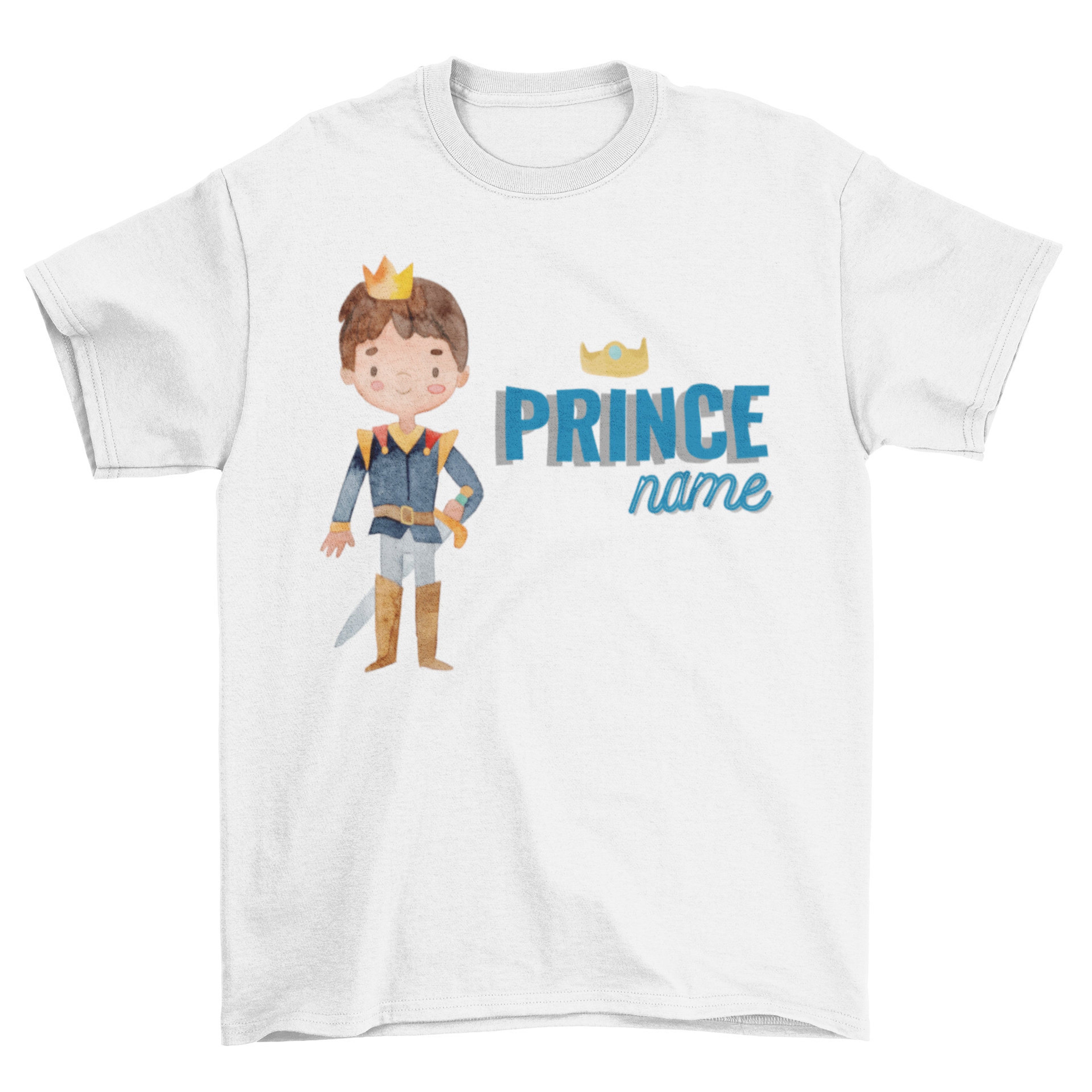Customized Boy Prince Birthday Personalized Shirt, Prince Birthday ...
