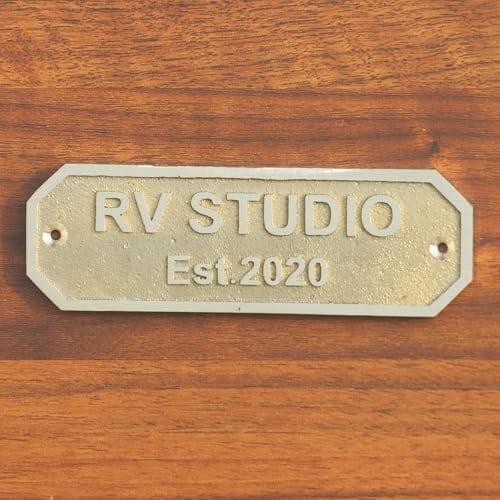 Customized Brass Door Sign Plaques| Traditional| Easy DIY Installation ...