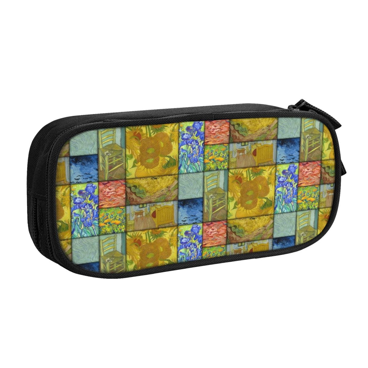 Customized Cafe Terrace At Night Cute Pencil Case Large Capacity ...