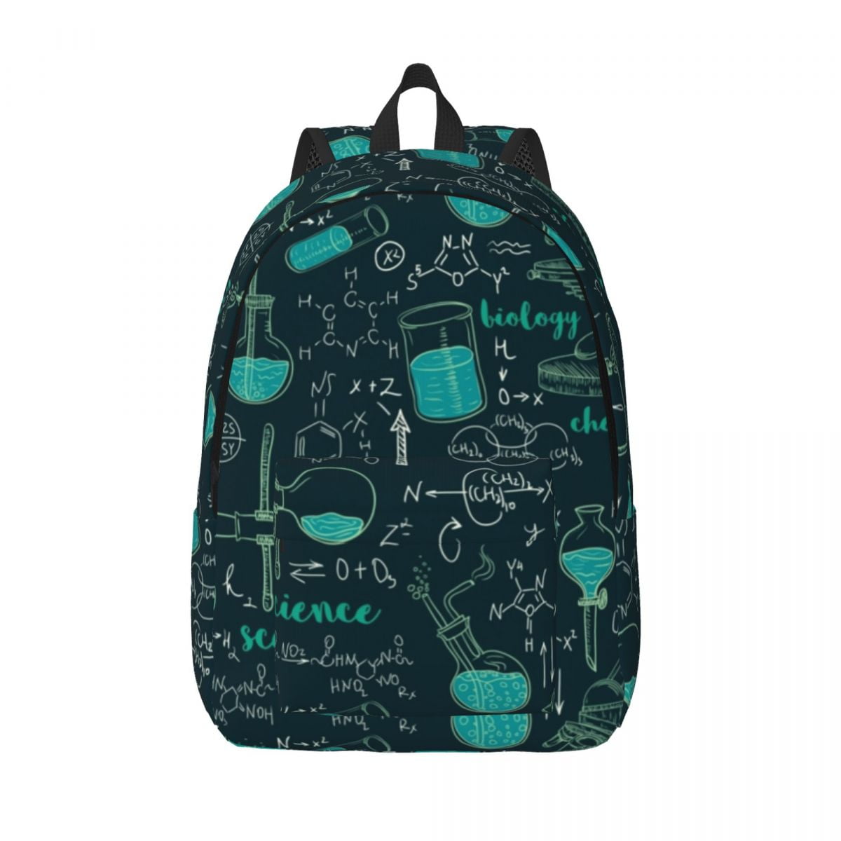 Customized Chemistry Chemical Lab Canvas Backpack Men Women Casual ...