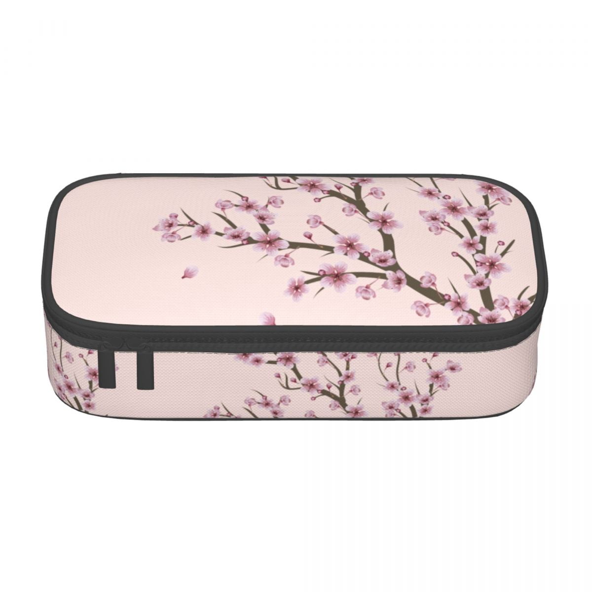 Customized Cherry Blossom Sakura Floral Pattern Cute Pencil Cases Big ...