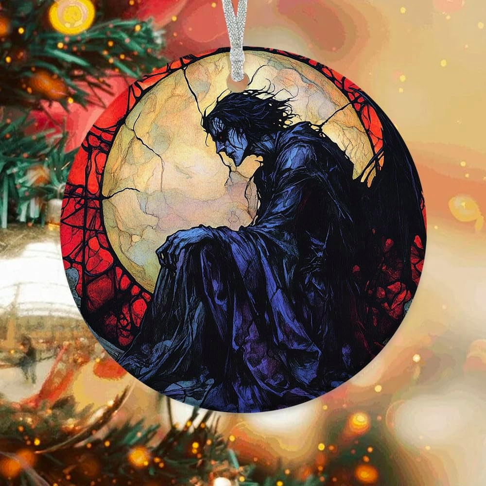 Customized Christmas Ornaments 2025 Brooding Vampire, Brooding Vampire ...