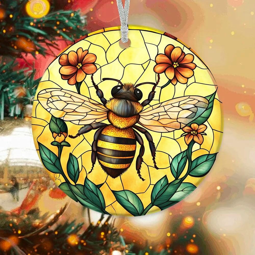 Customized Christmas Ornaments 2025 Bumblebee, Bumblebee Ornament ...