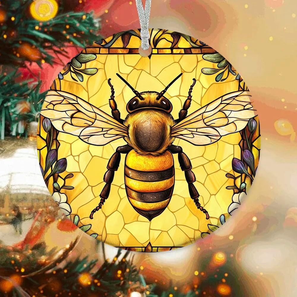 Customized Christmas Ornaments 2025 Bumblebee, Bumblebee Ornament ...