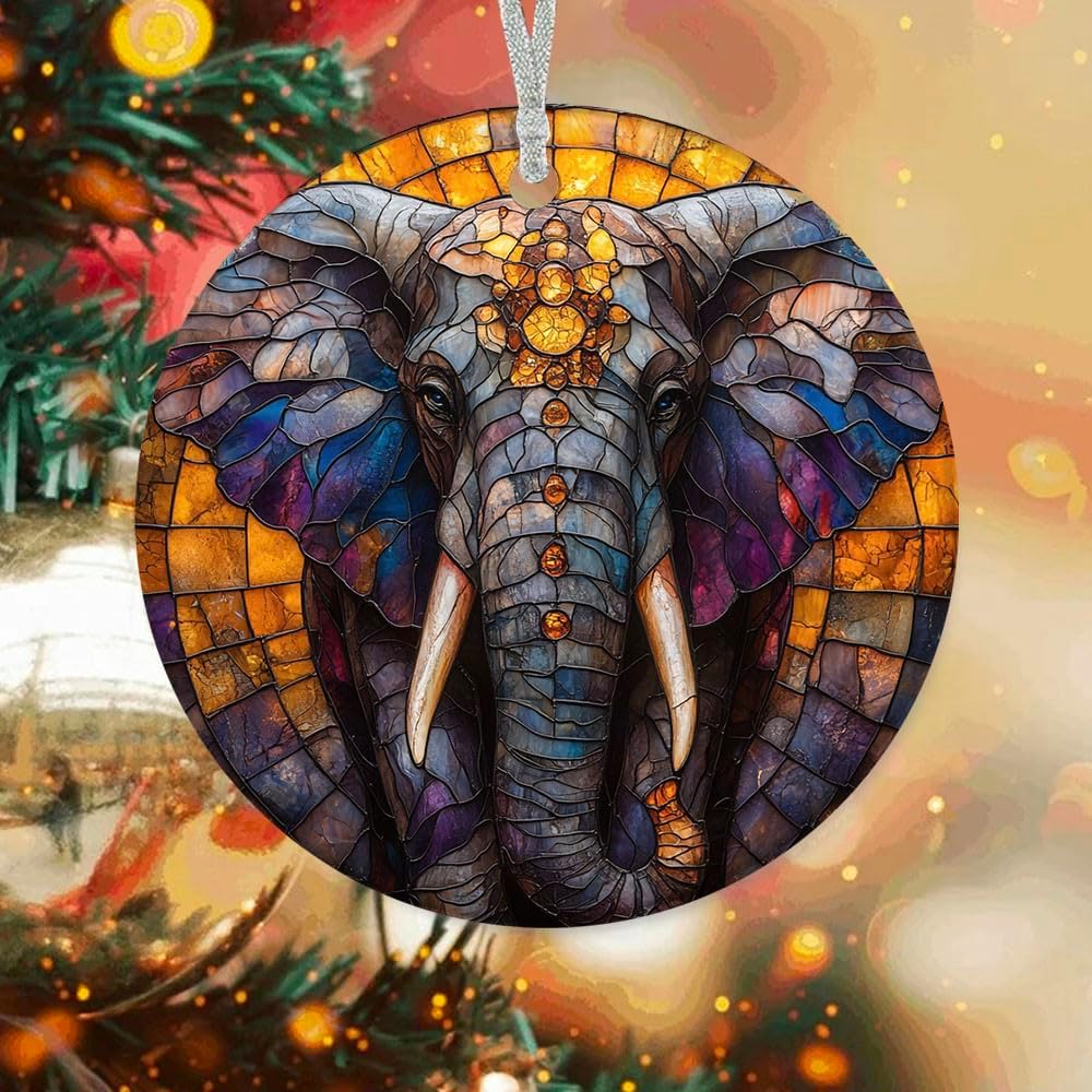 Customized Christmas Ornaments 2025 Nouveau Elephant, Nouveau Elephant ...