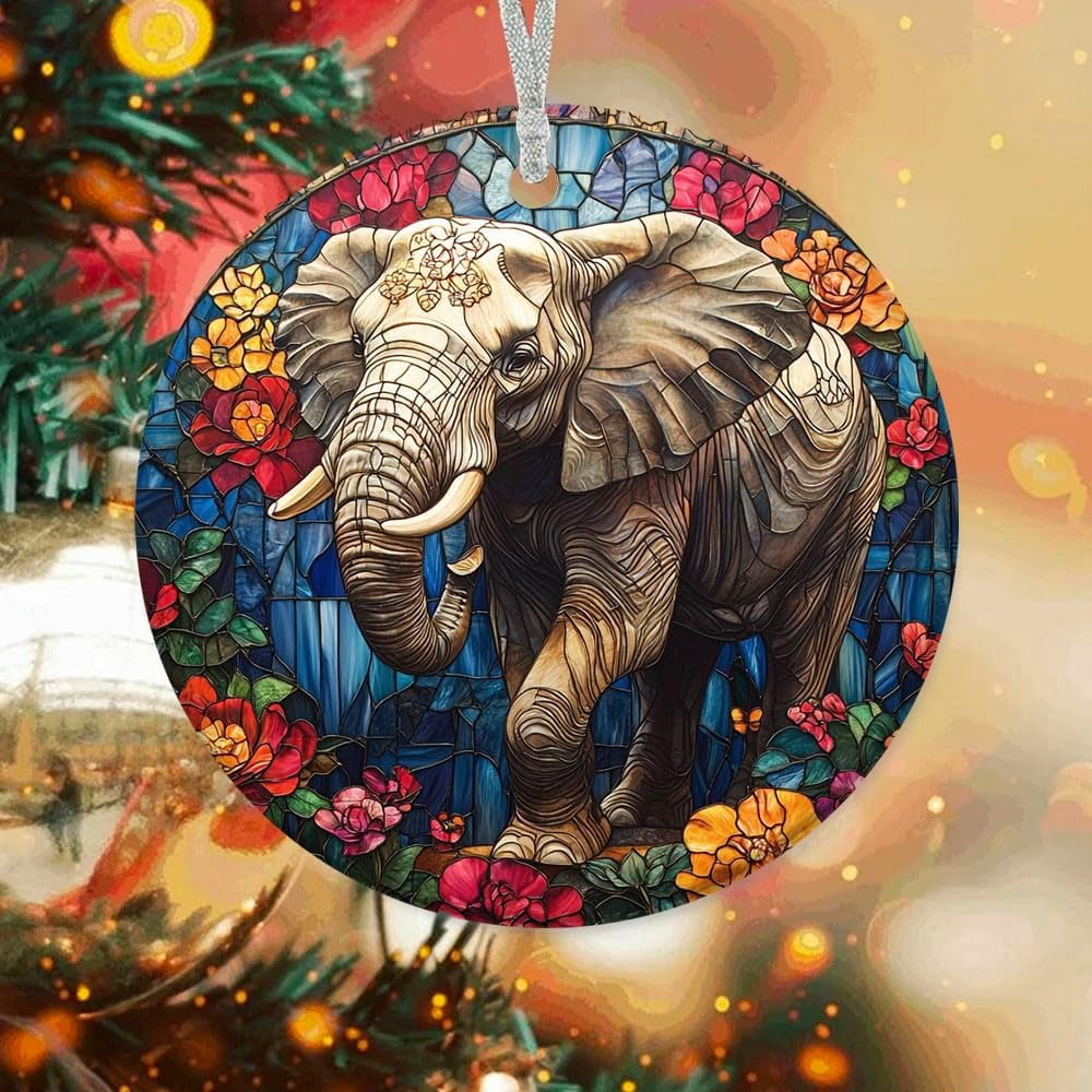 Customized Christmas Ornaments 2025 Nouveau Elephant, Nouveau Elephant ...