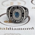 Customized Class Ring For Men High School Ring 1994,Name And Logo ...