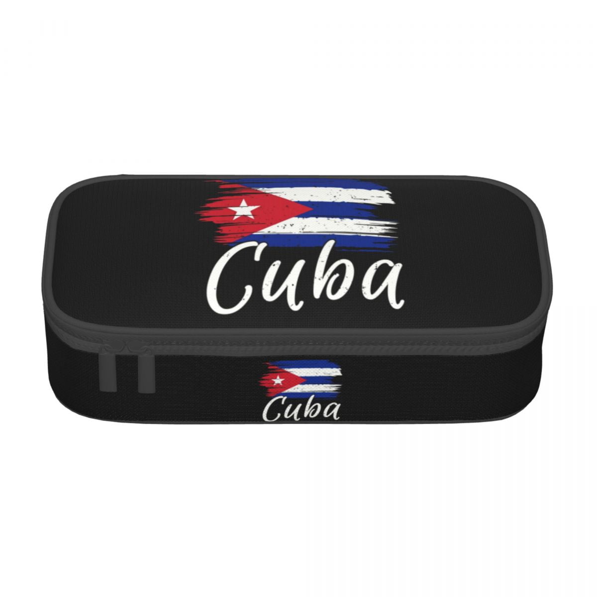 Customized Cuba Cuban Havana Flag Pencil Cases for Boy Girl Big ...