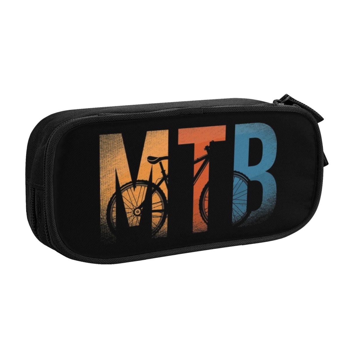 Customized Cute Bike Life Pencil Case for Large Storage MTB Mountain ...