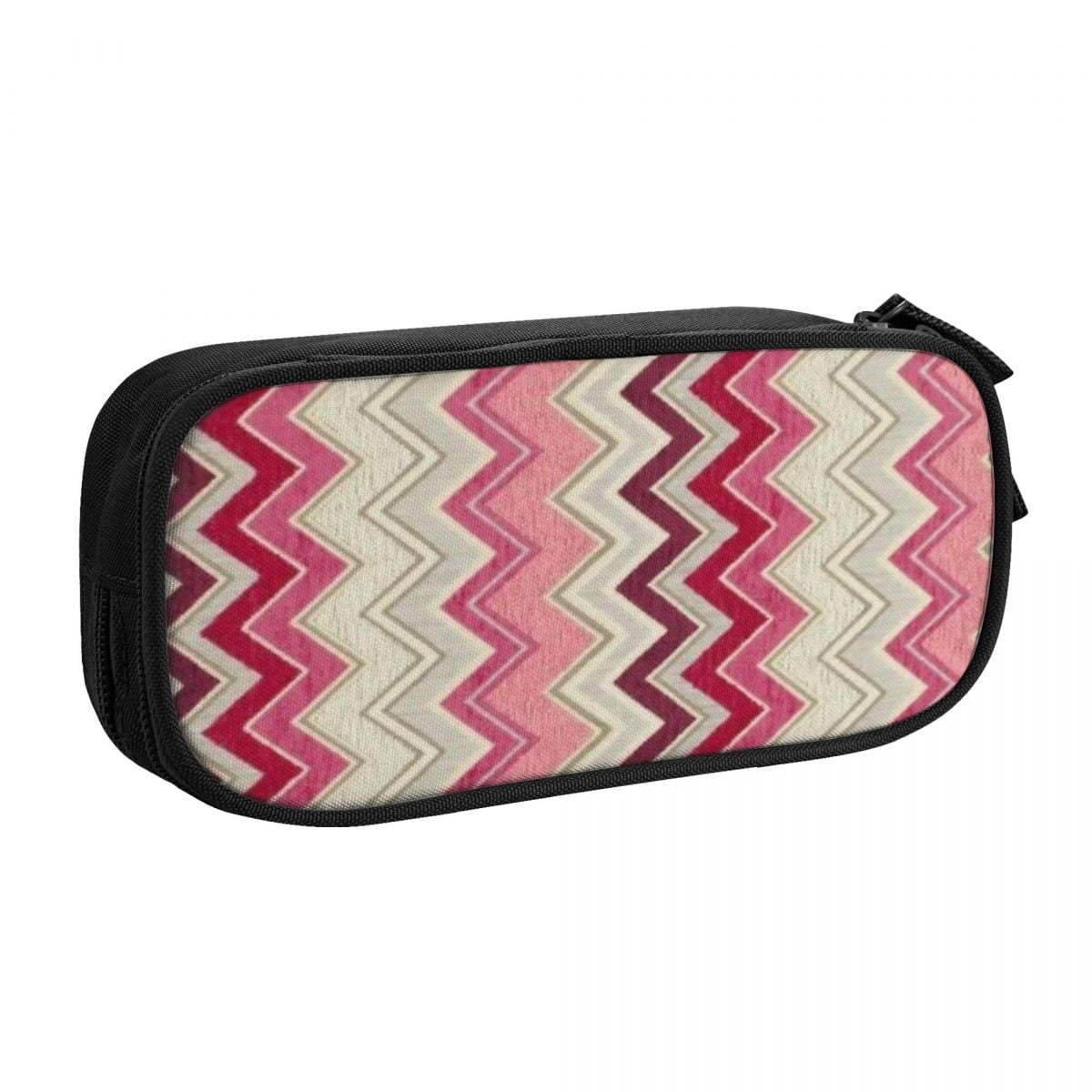 Customized Cute Zig Zag Multicolor Pencil Cases for Big Capacity uflage ...