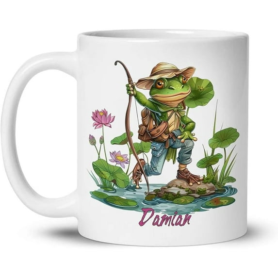Customized Deer Hunting Mug Gift For Hunter, Unique Hunting Coffee Mug ...