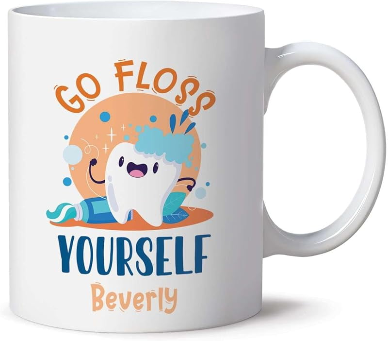 Customized Dental Hygienist Bring The Sparkle Mugs, Dental Assistant ...