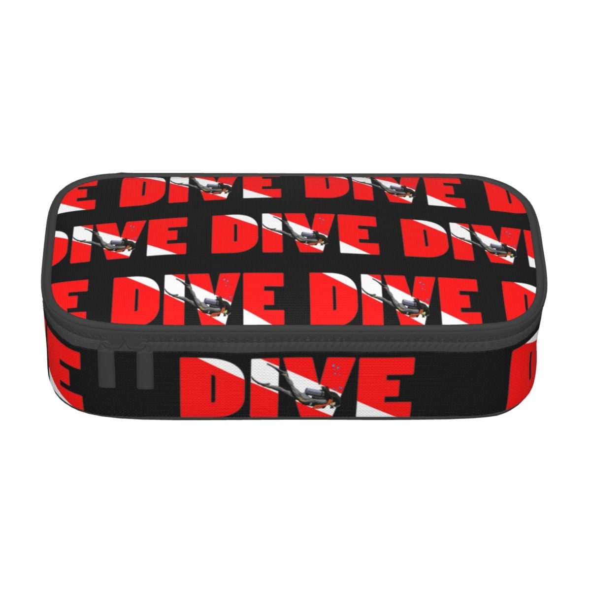 Customized Funny Scuba Diving Dive Scuba Diver Pencil Case for Large ...