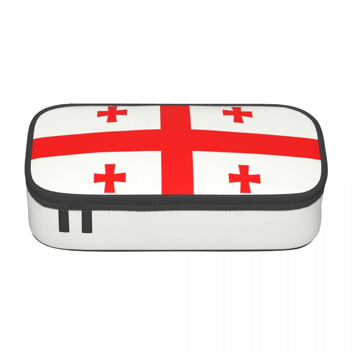Customized Georgia Country Flag Map Cute Pencil Cases Large Capacity ...