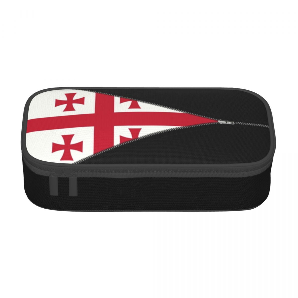 Customized Georgia Country Flag Map Cute Pencil Cases Large Capacity ...