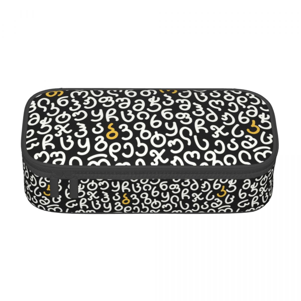 Customized Georgia Flag Cute Pencil Case Large Capacity Georgian Pride ...