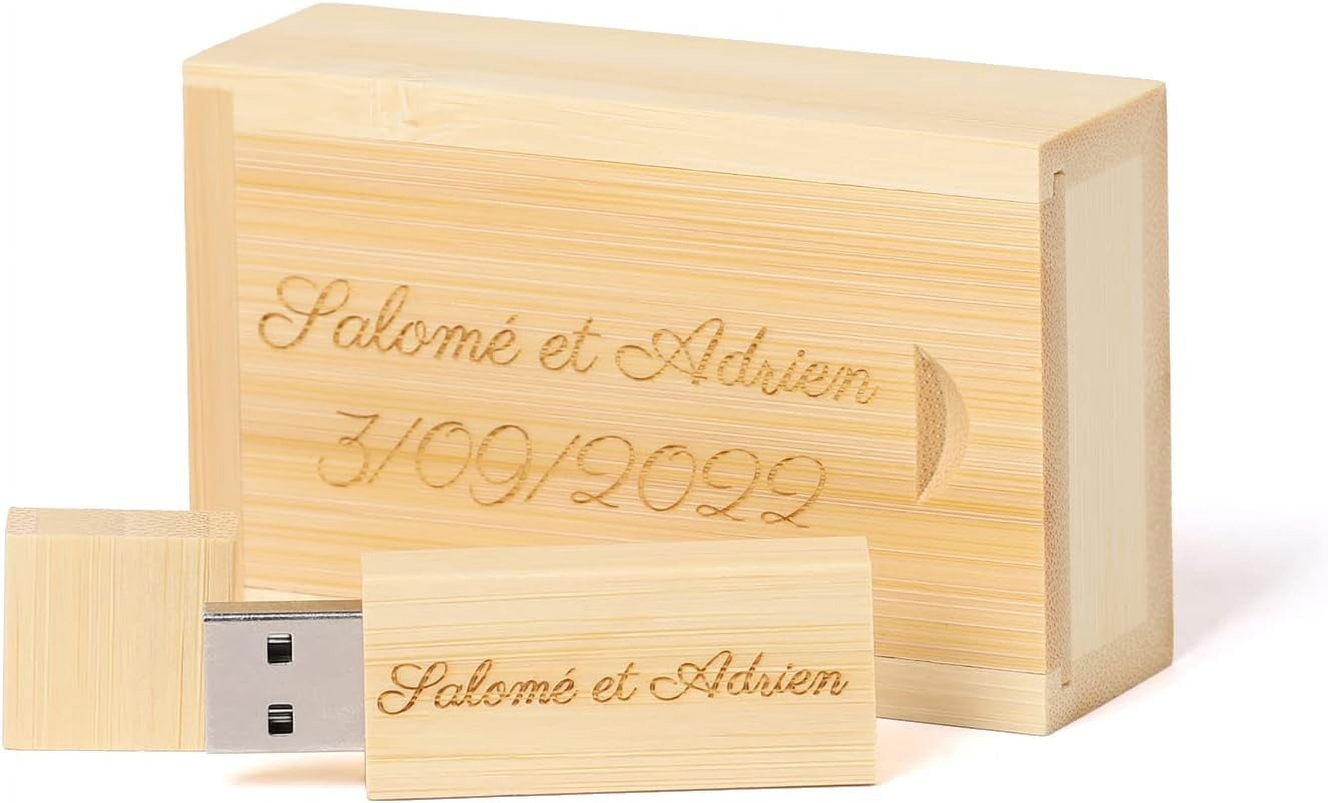 Customized Gift Personalised Engraved Flash Drive USB 2.0 Memroy Stick ...