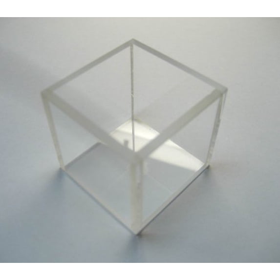 Customized Glass Fluorescence Cuvette,Large Cuvette, Id:50mm X50 Mm X ...