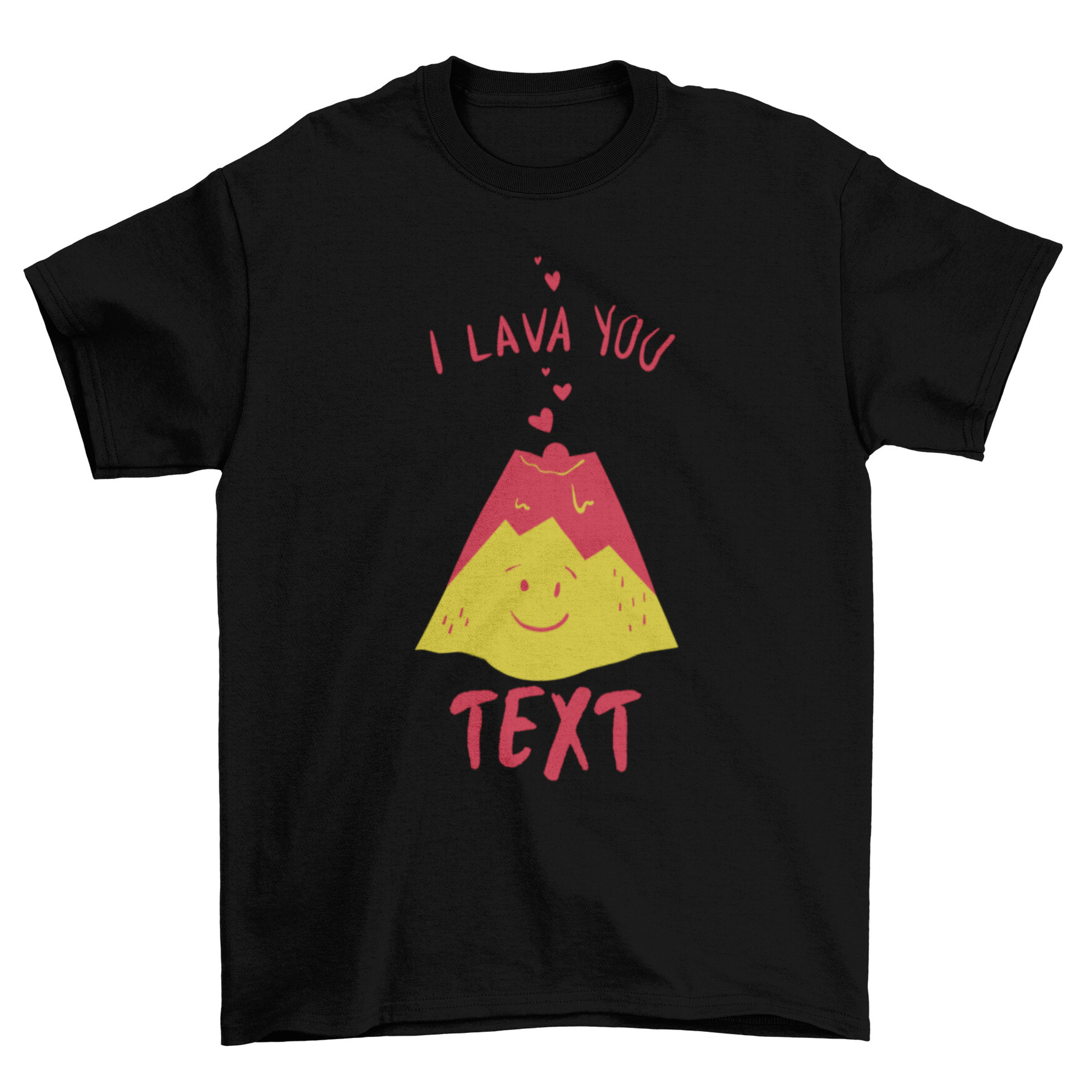 Customized I Lava You Volcano Print Shirt Lovely Personalized Family ...
