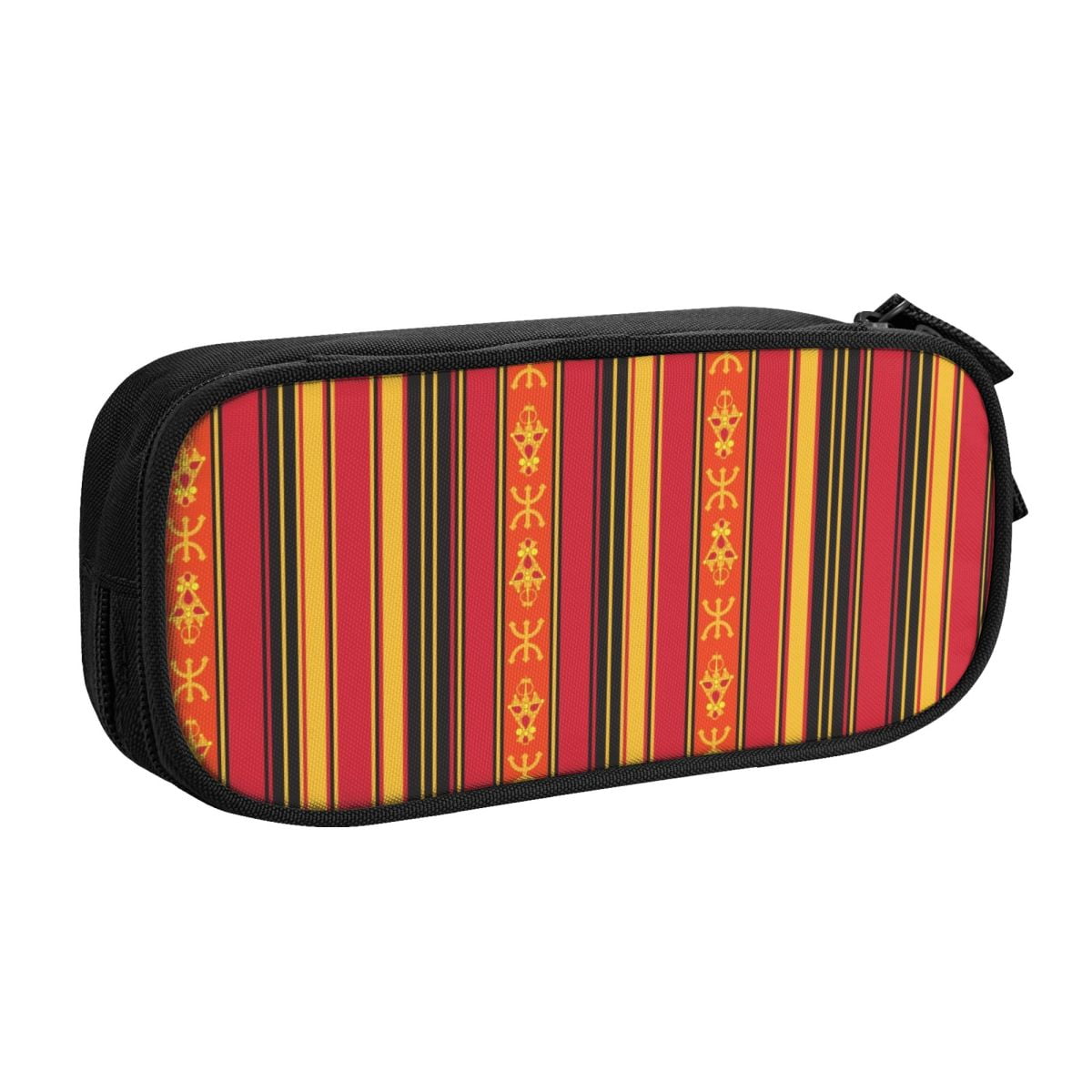 Customized Kabyle Amazigh Carpet Pencil Cases for Big Capacity Africa ...