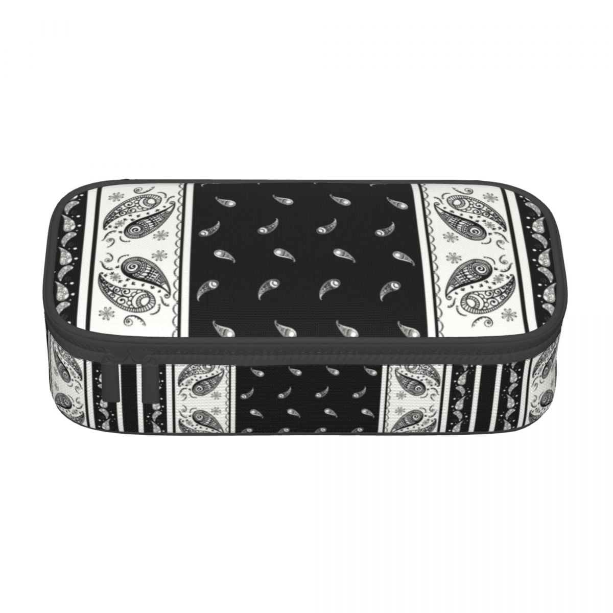 Customized Kawaii Bright Paisley Bohemian Floral Texture Pencil Cases ...