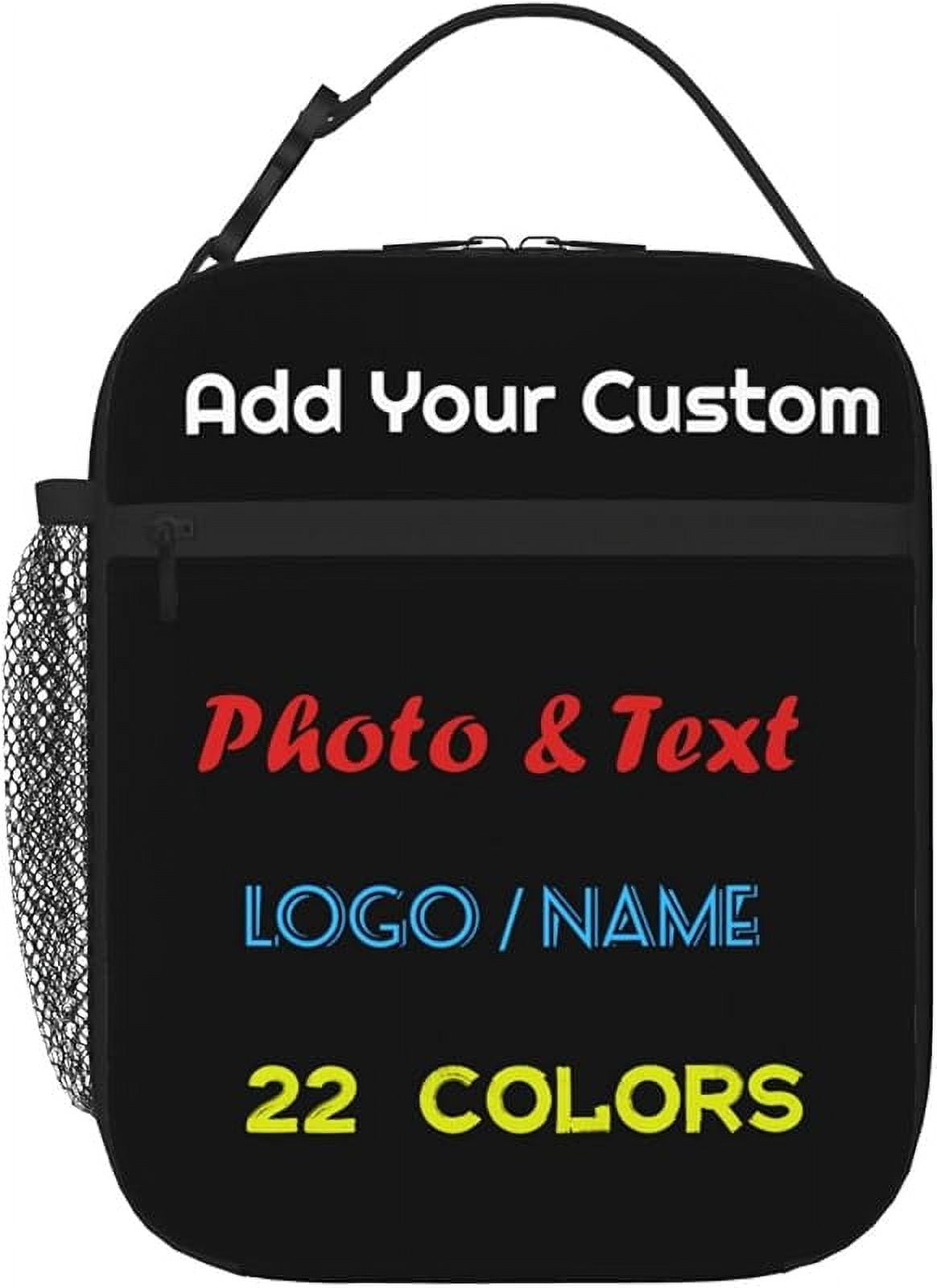 Customized Lunch Box with Photo/Name Personalized Insulated Lunch Bag ...