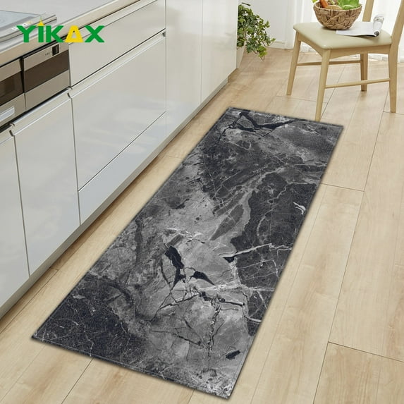 Customized Marble Kitchen Mat Luxury Modern Style Entrance Doormat ...