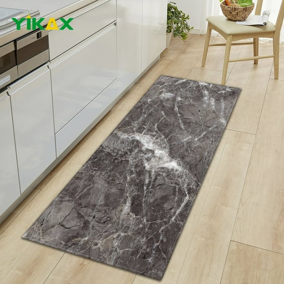 Customized Marble Kitchen Mat Luxury Modern Style Entrance Doormat ...
