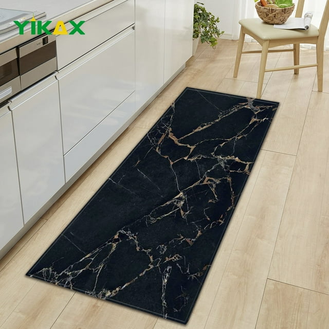 Customized Marble Kitchen Mat Luxury Modern Style Entrance Doormat ...