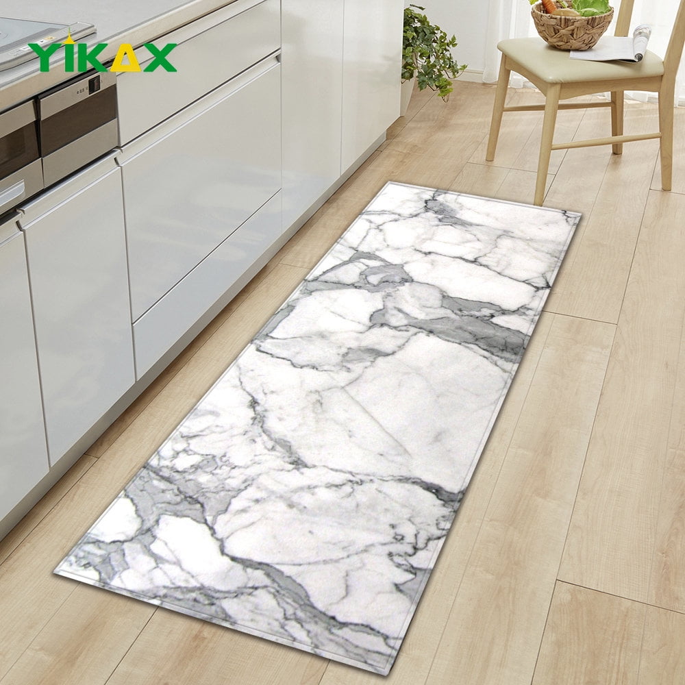 Customized Marble Kitchen Mat Luxury Modern Style Entrance Doormat ...